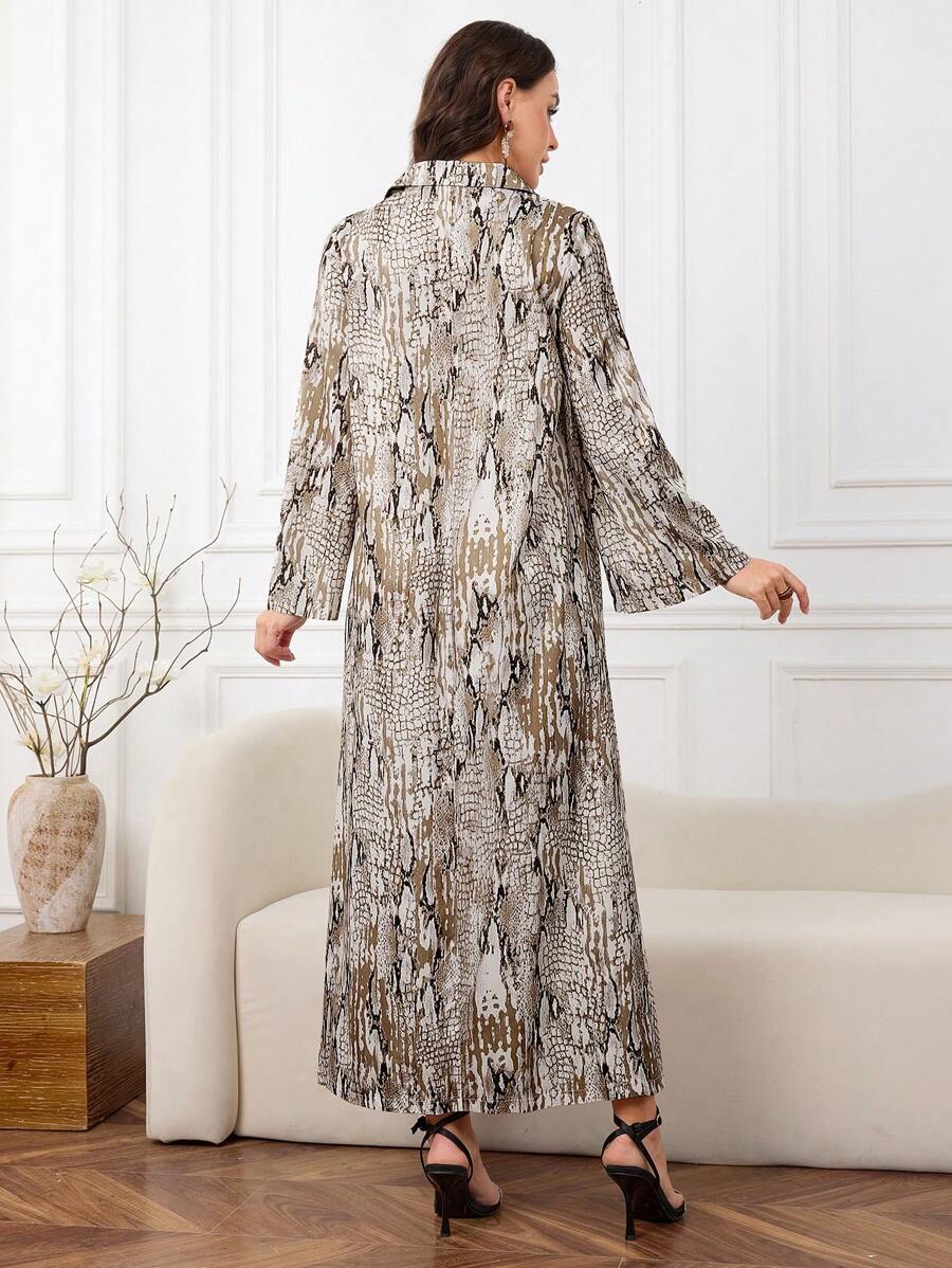 SHEIN Lacomfia 2025 Spring/Summer Loose&Flattering Long Sleeve Printed ...