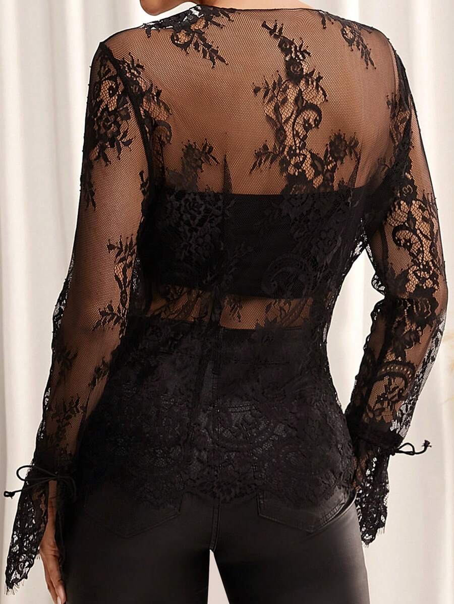 SHEIN Clasi Rave-Outfit-Festival, Frühling und Sommer Damenshirt mit ...