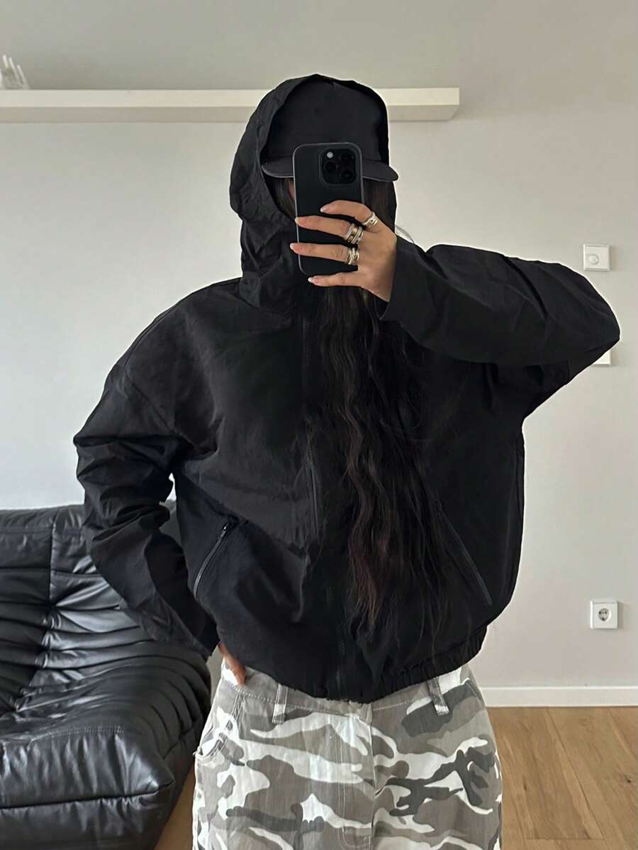 StreetHx Women's Lightweight Spring Softshell Jacket, Long Sleeve ...