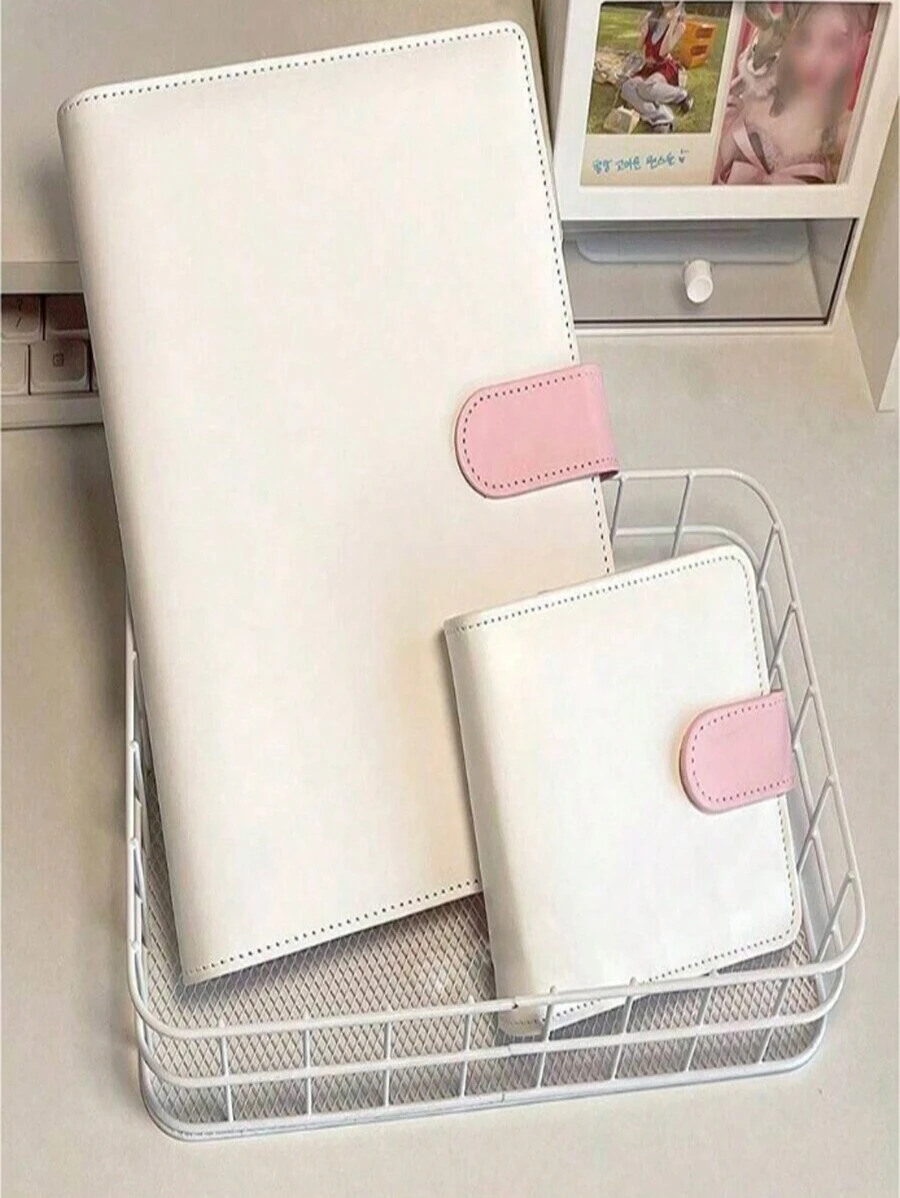 A5/A7 PU Binder Collect Book With 20pcs Sleeves Set 3inch 5inch Ring ...