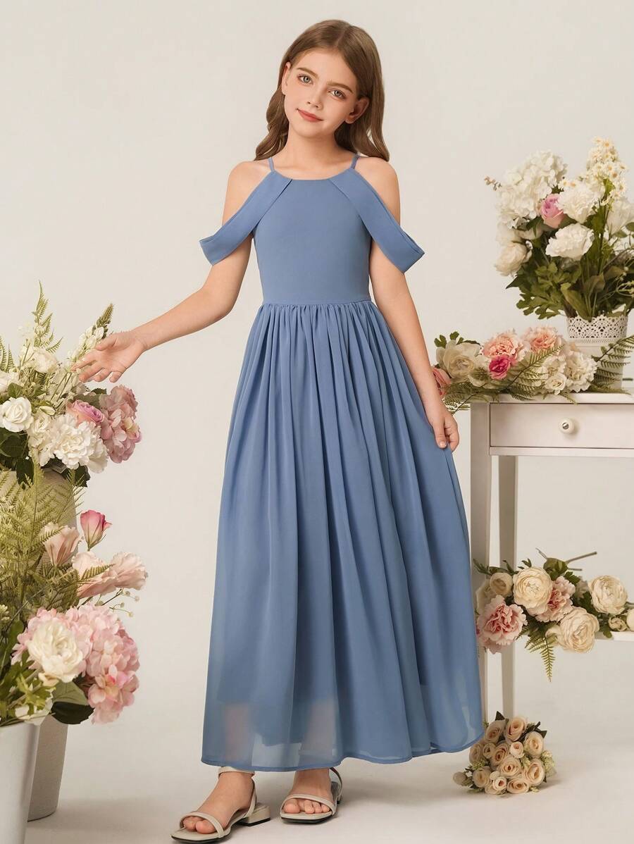 Tween Girl New Design Wedding Flower Girl Princess Dress, Piano ...