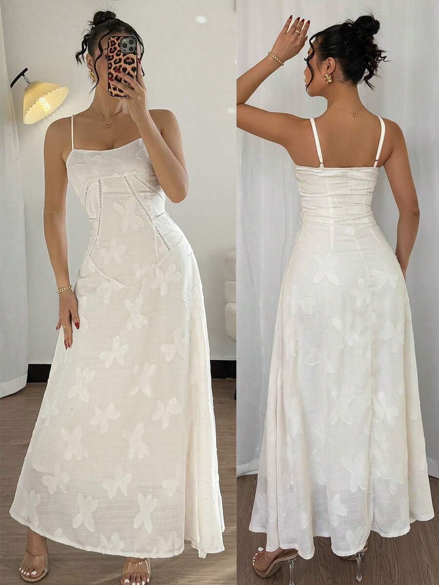 SHEIN Raffinéa Sexy Spaghetti Strap Spaghetti Strap High-End Elegant ...