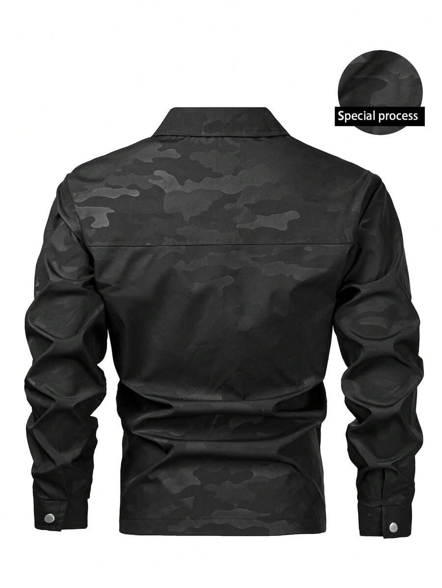 Manfinity Homme Manfinity Homme Men's Special Craftsmanship Front ...