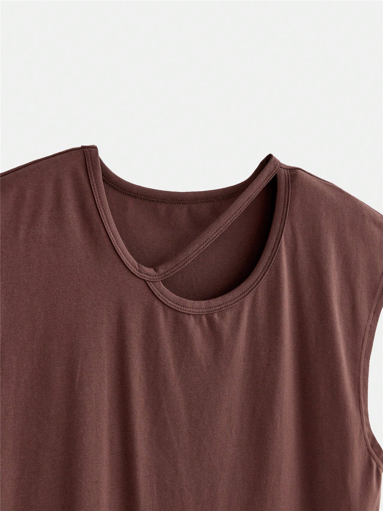 Ontre เสื้อกั๊กชายสีพื้นอย่างง่ายสไตล์มินิมอล | SHEIN TH