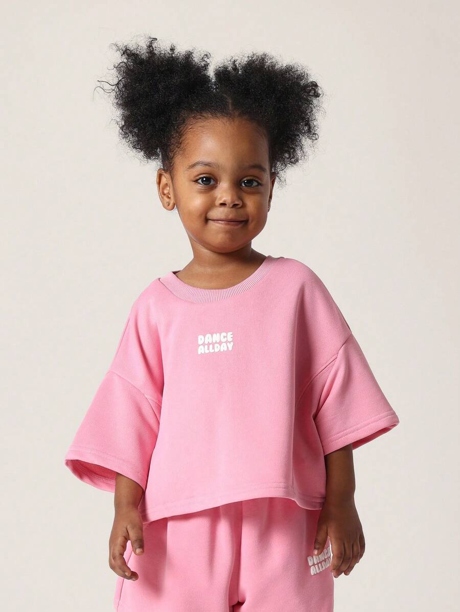 SUMWON Young Girls Comfy Dance Allday Set | SHEIN UK