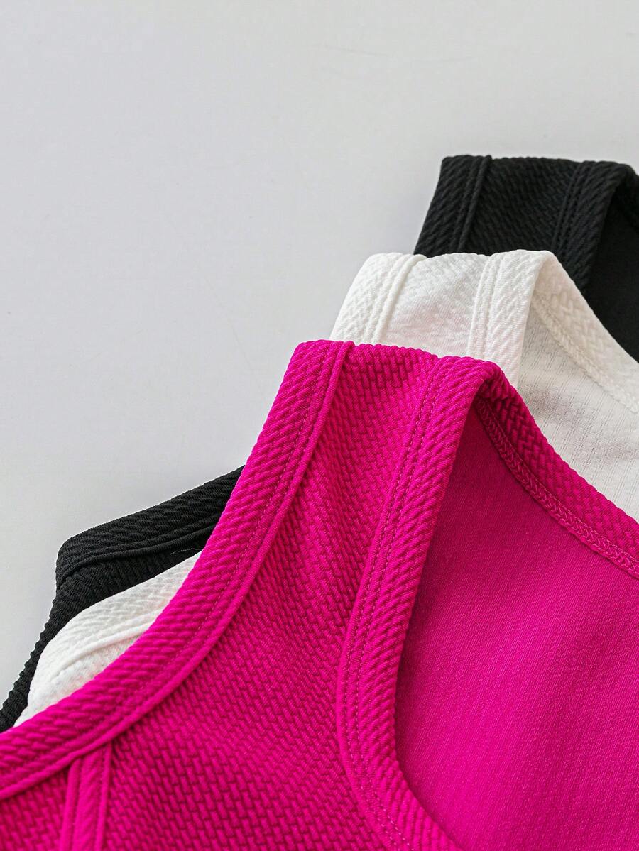 SHEIN LUNE 1 Pack Plus Size Women Versatile Fitted Square Neck Arched ...