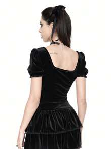 ROMWE Spring Outfits For Women Palace Gothic Girl Forest Love ...