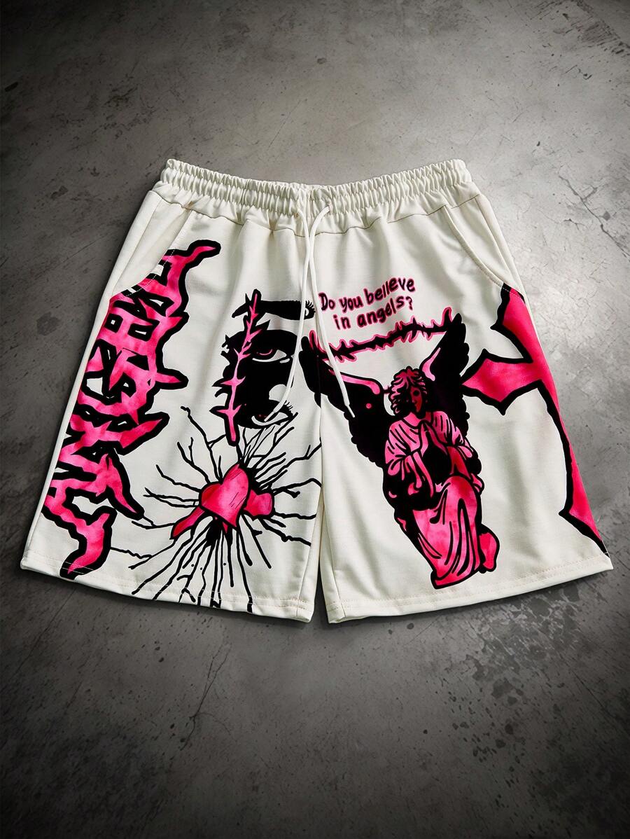 Manfinity Streetrush Men's Youthful Street Style, INS Matched With High ...