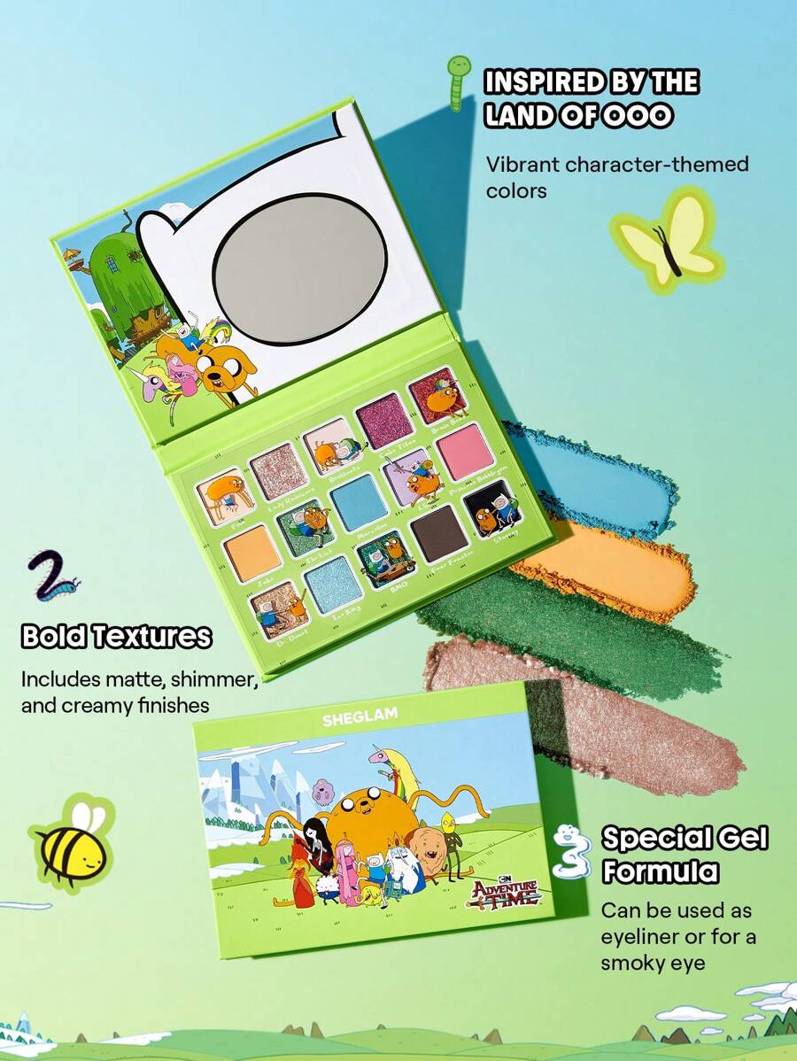 Adventure Time | SHEGLAM Conjunto Coleção Completa | SHEIN Brasil