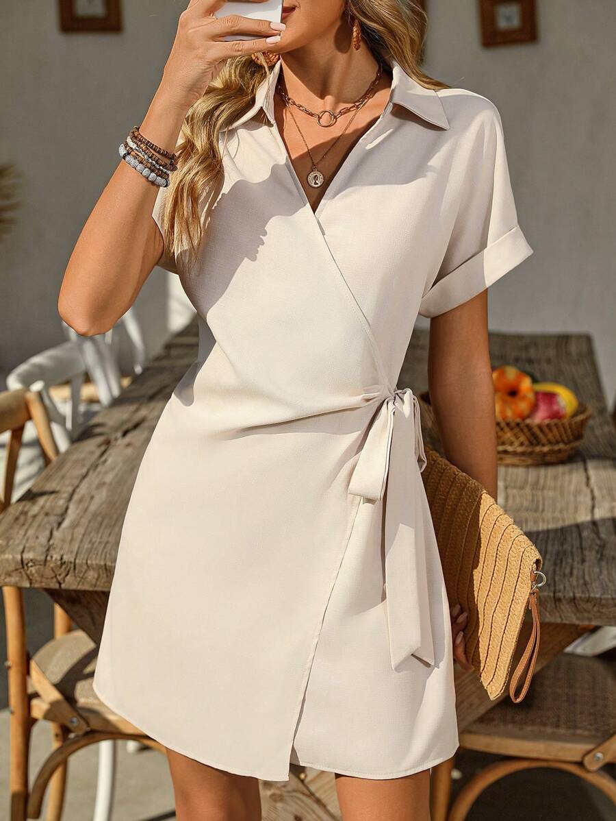SHEIN Clasi Women's Casual Vacation Dress, Minimalist Fashion ...