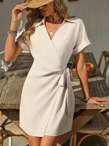 SHEIN Clasi Women's Casual Vacation Dress, Minimalist Fashion ...