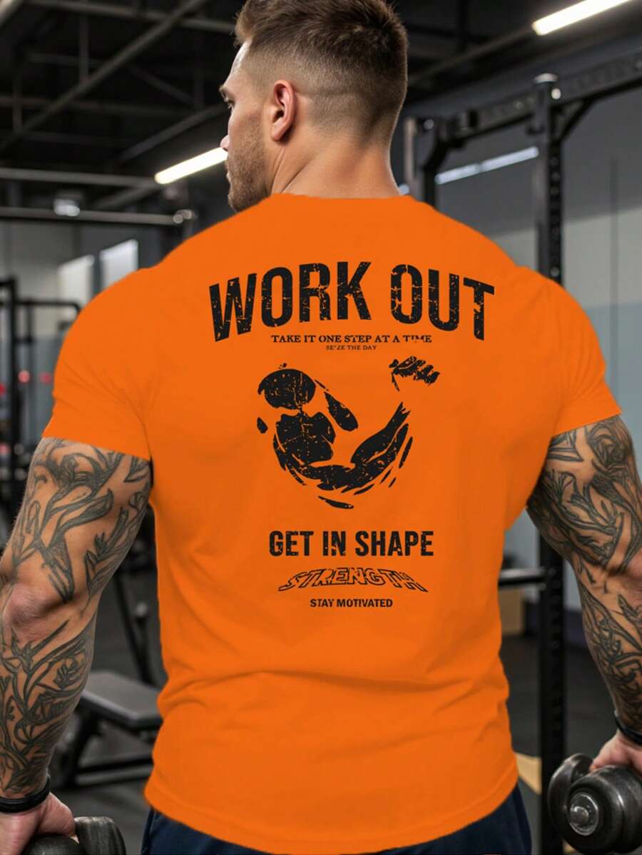 Manfinity Sport Corelite Men's Casual Athletic T-Shirts & Tank Tops ...