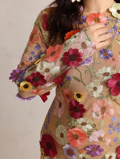 Search embroidered dress | SHEIN USA