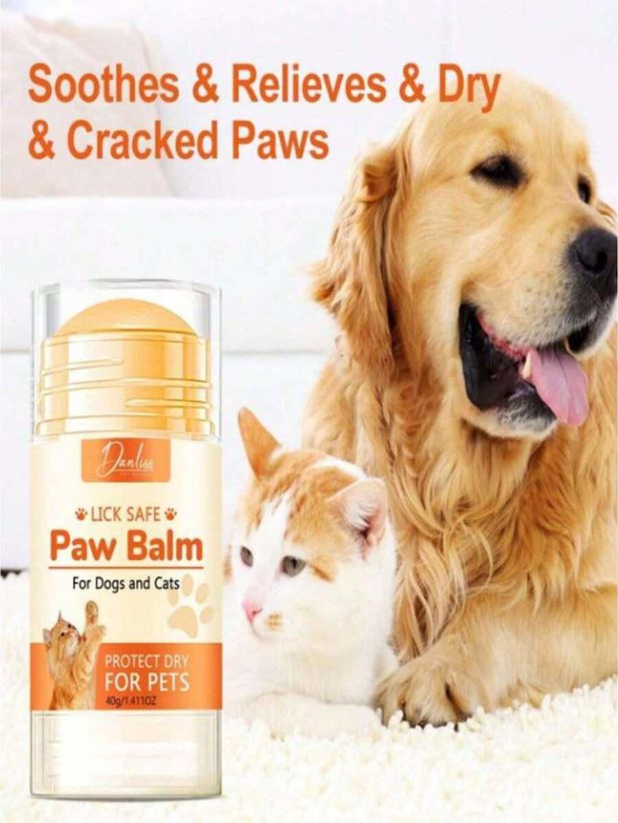 Crema per la cura delle zampe di animali domestici a base di olio di ...