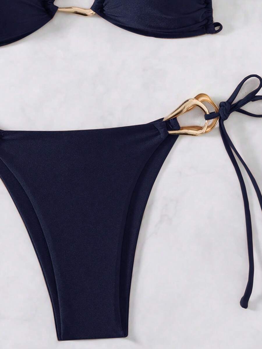 SHEIN Spring Break Beach Outfits For Women, Fashion Halter Tie Sexy ...