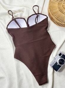 Swim SXY Costume da bagno monokini estivo da donna con ferretto, senza ...