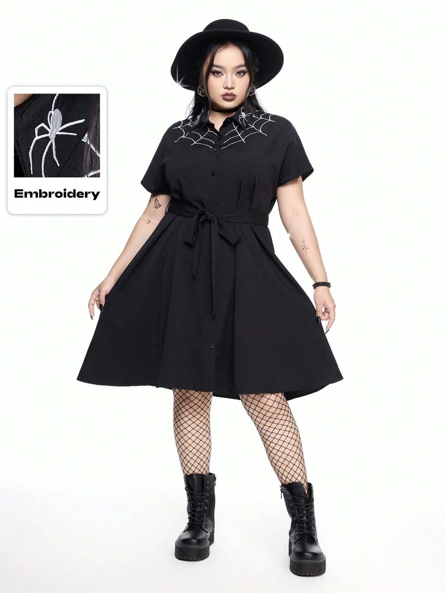 ROMWE Goth Conjunto de Roupa para Show de Primavera Mulheres Roupas de ...