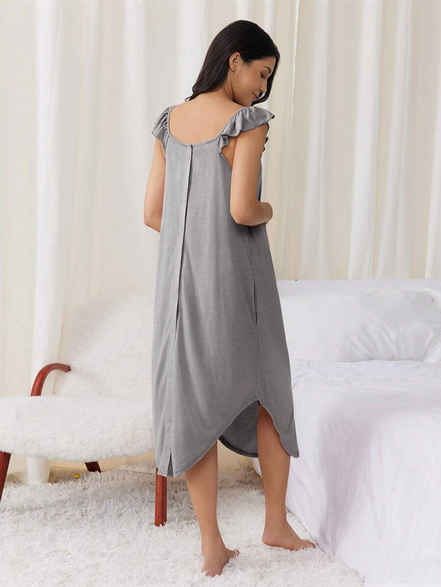 SHEIN Mom Labor And Delivery Gown For Hospital | SHEIN USA