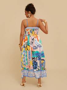 Travachic Plus Size Spaghetti Strap Dress, Simple And Fashionable ...