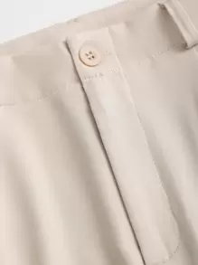 Sweetra Women's Vintage Elegant Textured Pleated Wide Leg Pants, Autumn ...