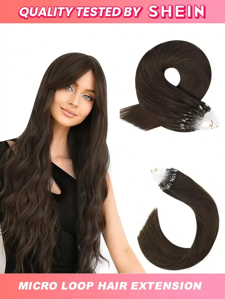 Micro Link Hair Extensions Human Hair Micro Loop Hair Cold Fusion 40 ...
