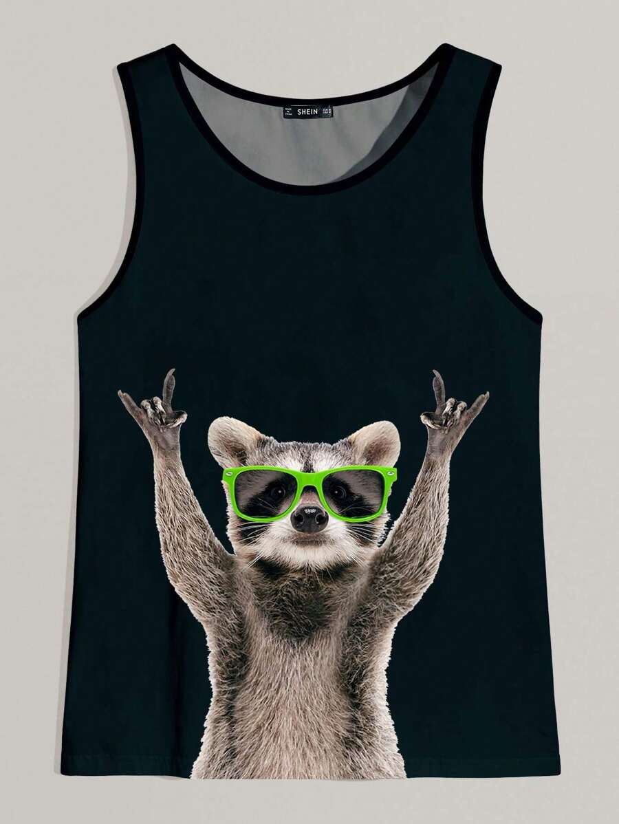 Manfinity Hypemode Men's Simple And Fashionable Tank Top, Suitable For ...
