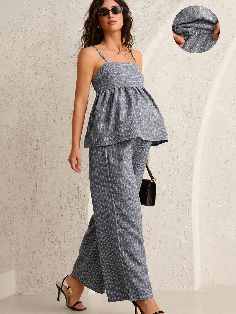 MaterniWear Work/Office 2 Pieces/Set Pregnant Women's Casual Commuting ...