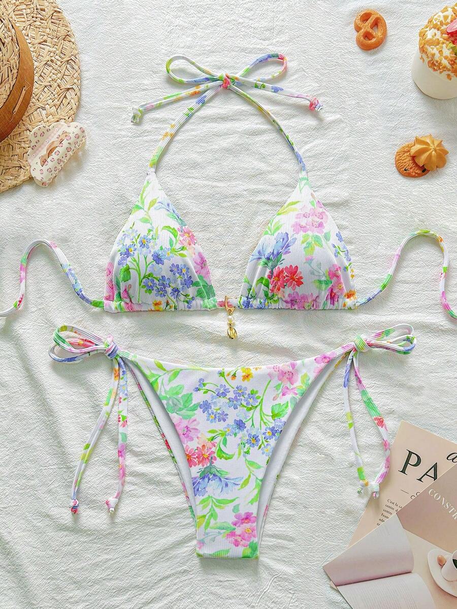 Swim Mod Bademode-Set mit Blume Muster für Urlaub 2025 | aktuelle ...