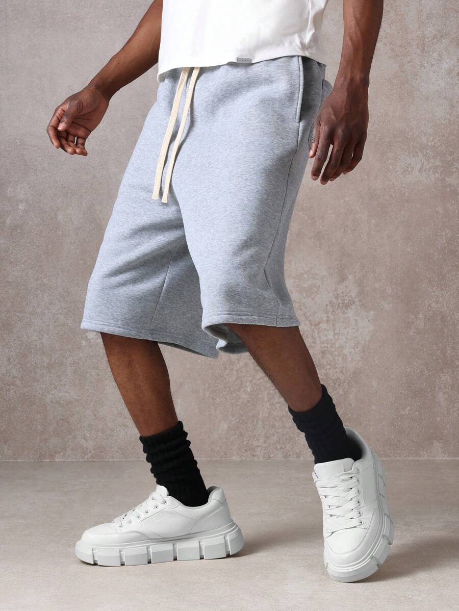 SUMWON Drop Crotch Essential Athletic Shorts Jogger Style Casual ...