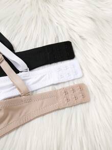 Shein Underwear&Sleepwear Basics 3pcs Women's Seamless Solid Color ...