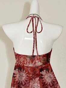 SHEIN ICON Boho Vacation Apollo Sun God Paisley Hippie Bohemian Retro ...