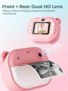 Teckwe Instant Print Camera For Kids,Birthday Gifts Toys For Girls And ...