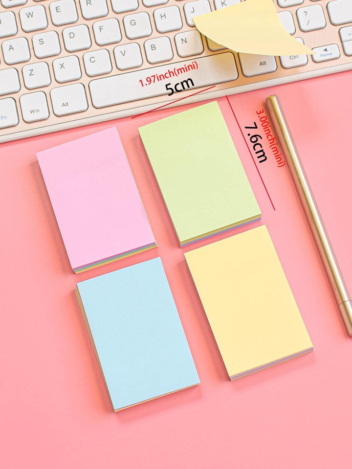1pc Plain Random Sticky Note | SHEIN EUQS