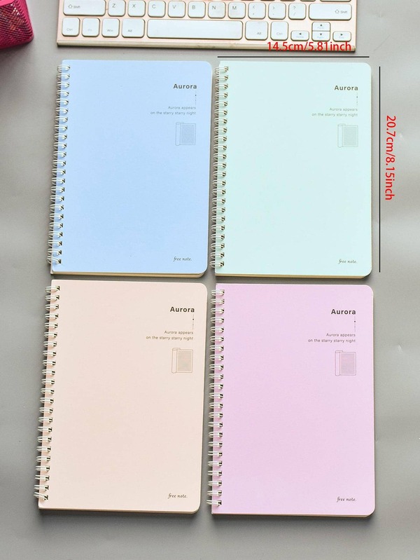 1pc Letter Graphic Random Color Notebook | SHEIN USA