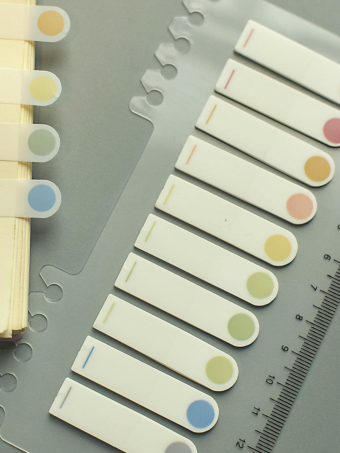 200pcs Page Markers Sticky Notes Book Tabs, Colored Writable Index ...