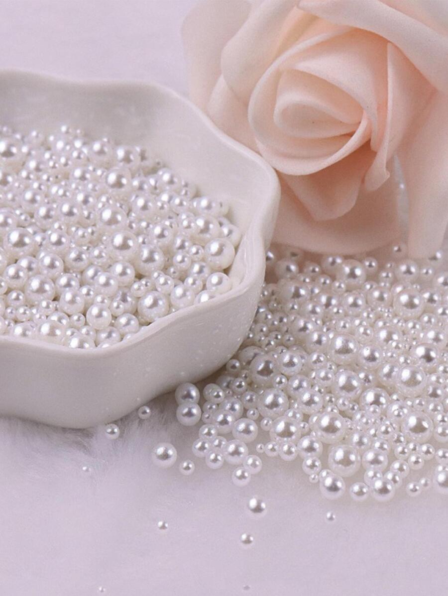 150pcs/set Plastic Throwing Confetti, Multifunction Faux Pearl Throwing ...