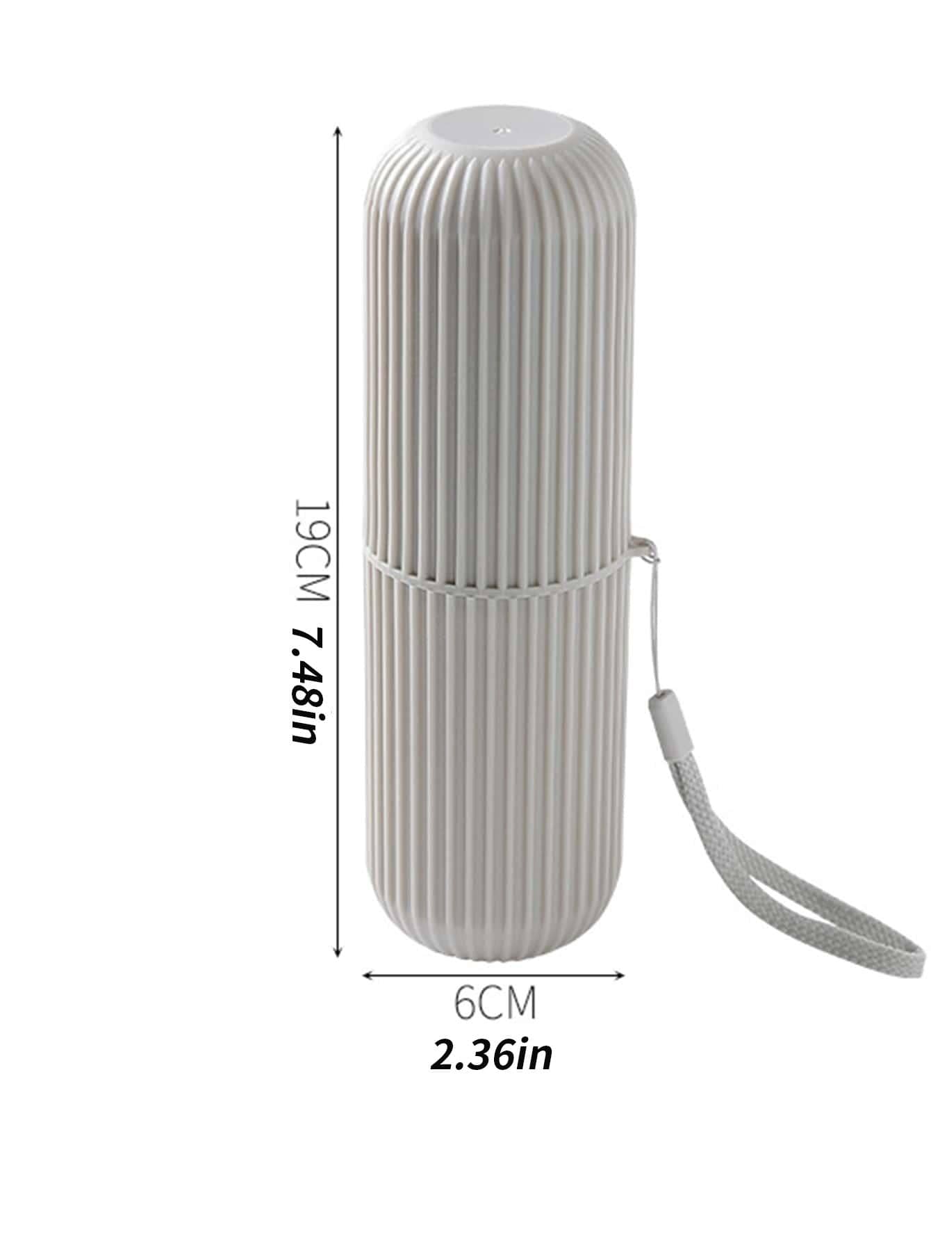 1pc/Simple Travel Toothbrush Case, Portable Mouthwash Cup, Toothbrush ... 1pc/Simple Travel Toothbrush Case, Portable Mouthwash Cup, Toothbrush ...