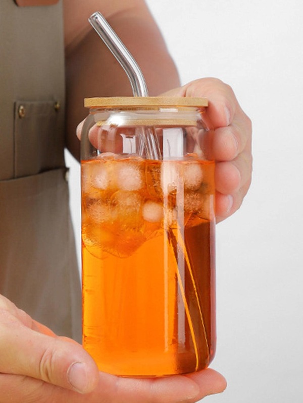 Clear Straw Bottle With Straw | SHEIN UK