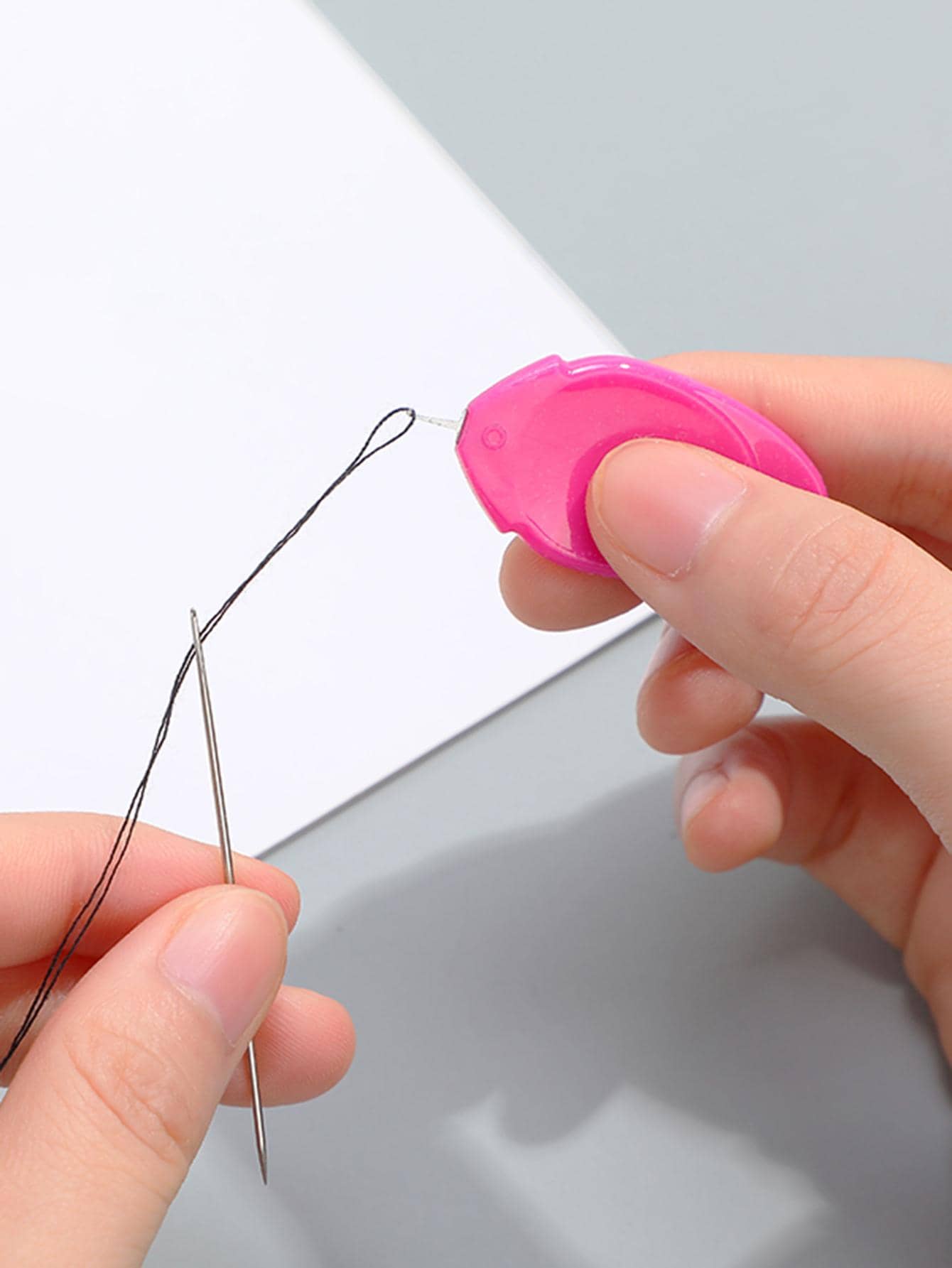 10pcs Easy Needle Threader Mixed Color For Elderly Inserter Tool Easy ...