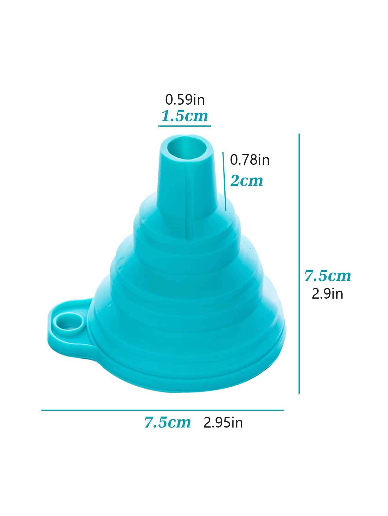 1pc Collapsible Funnel, Food Funnel, Collapsible Kitchen Funnel ...