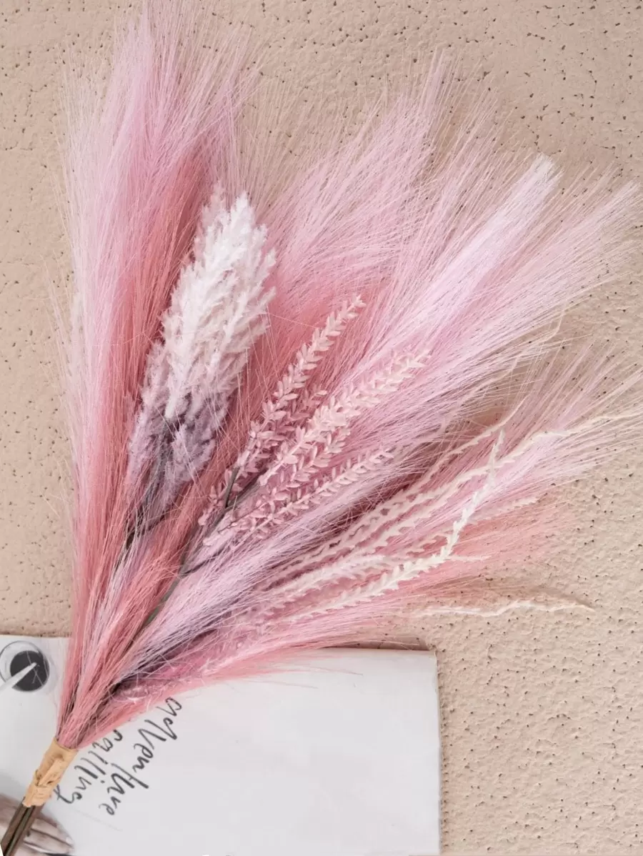 10pcs/set Fabric Artificial Plant, Artificial Reed For Home Decor ...