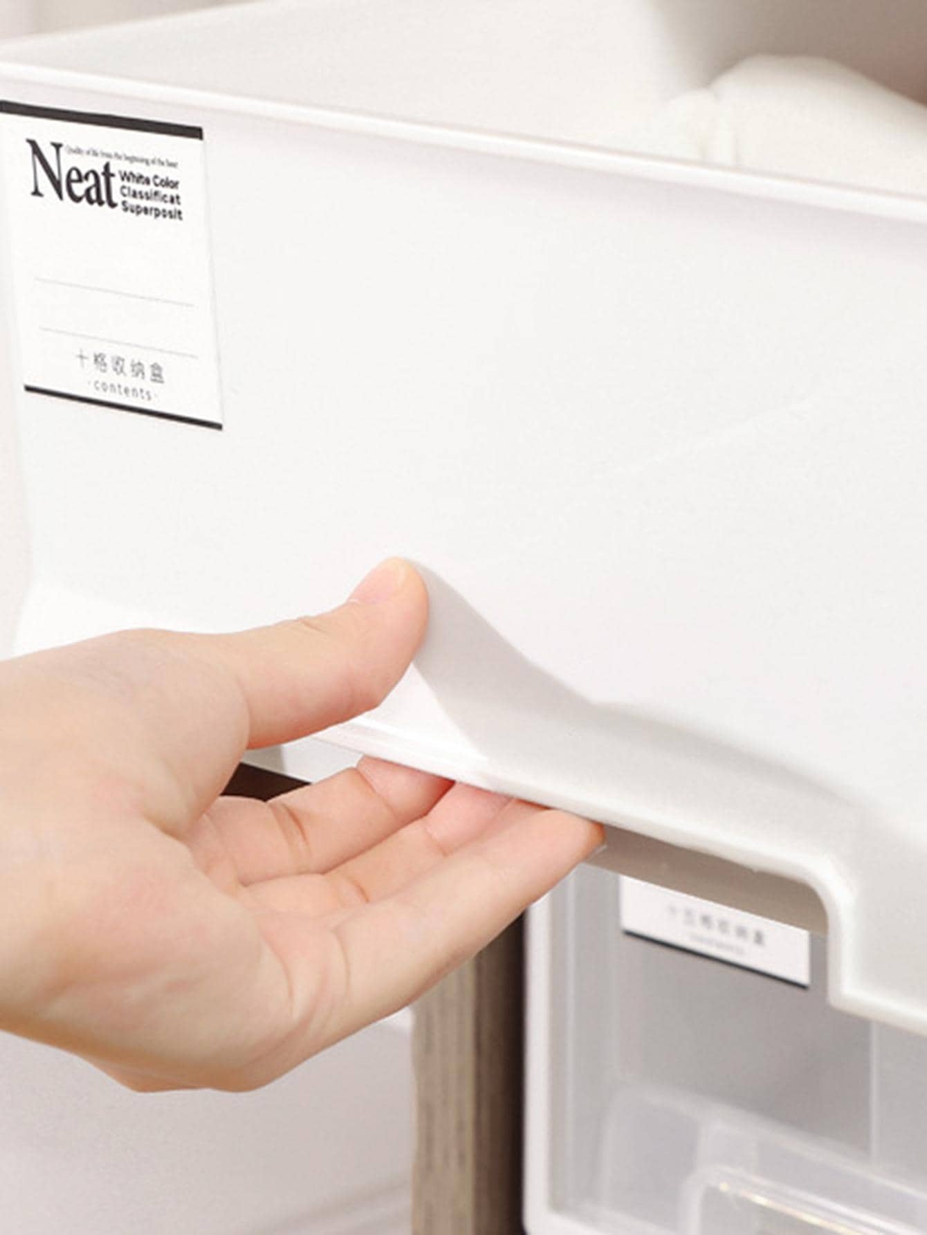 1pc Plastic Storage Box, High Capacity Storage Box For Home | SHEIN USA