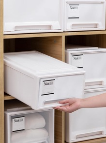 1pc Plastic Storage Box, High Capacity Storage Box For Home | SHEIN USA