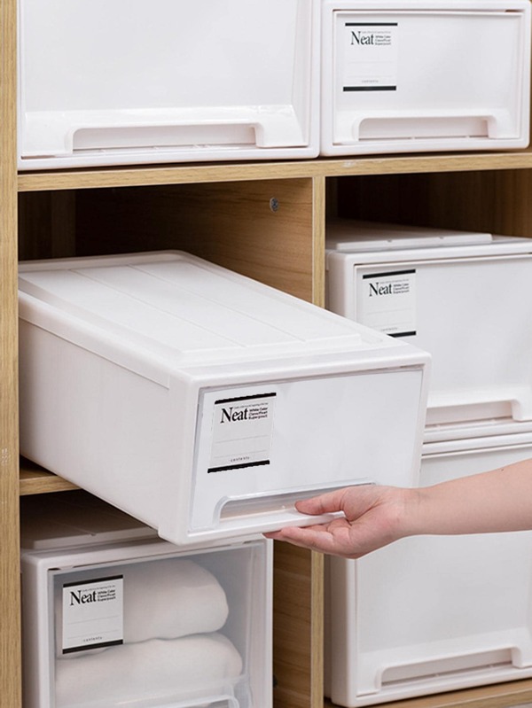 1pc Plastic Storage Box, High Capacity Storage Box For Home | SHEIN USA