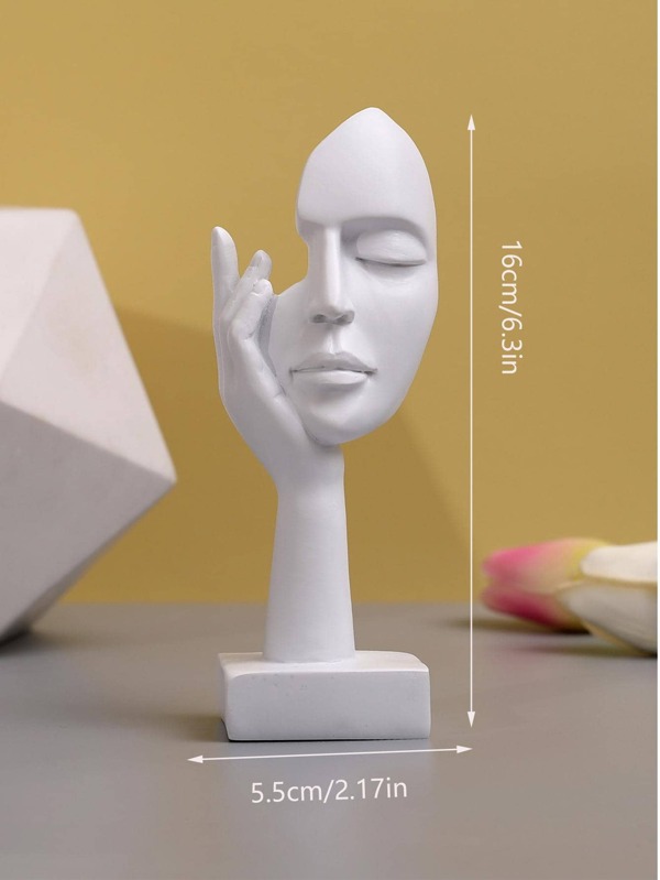 1pc Polyresin Decoration Craft, Modern Figure Design Decorative Object ...