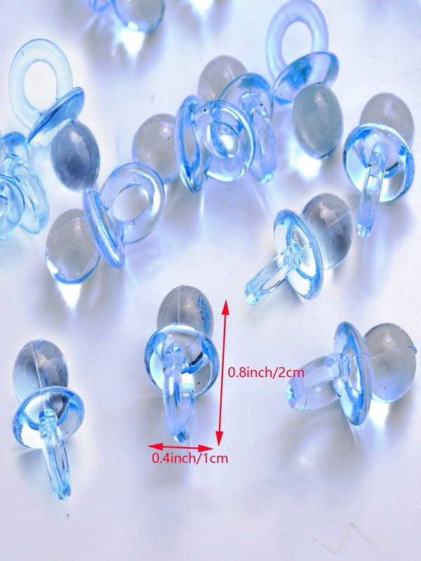 100pcs/set PMMA Confetti, Creative Pacifier Design Tissue Confetti For ...