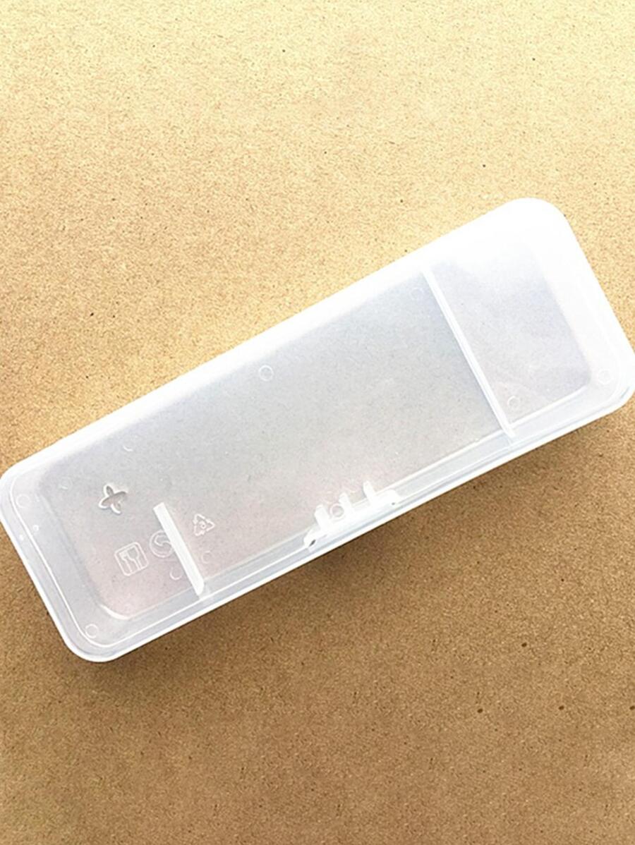1pc Clear Razor Storage Box, Simple Clear Plastic Portable Razor Box ...