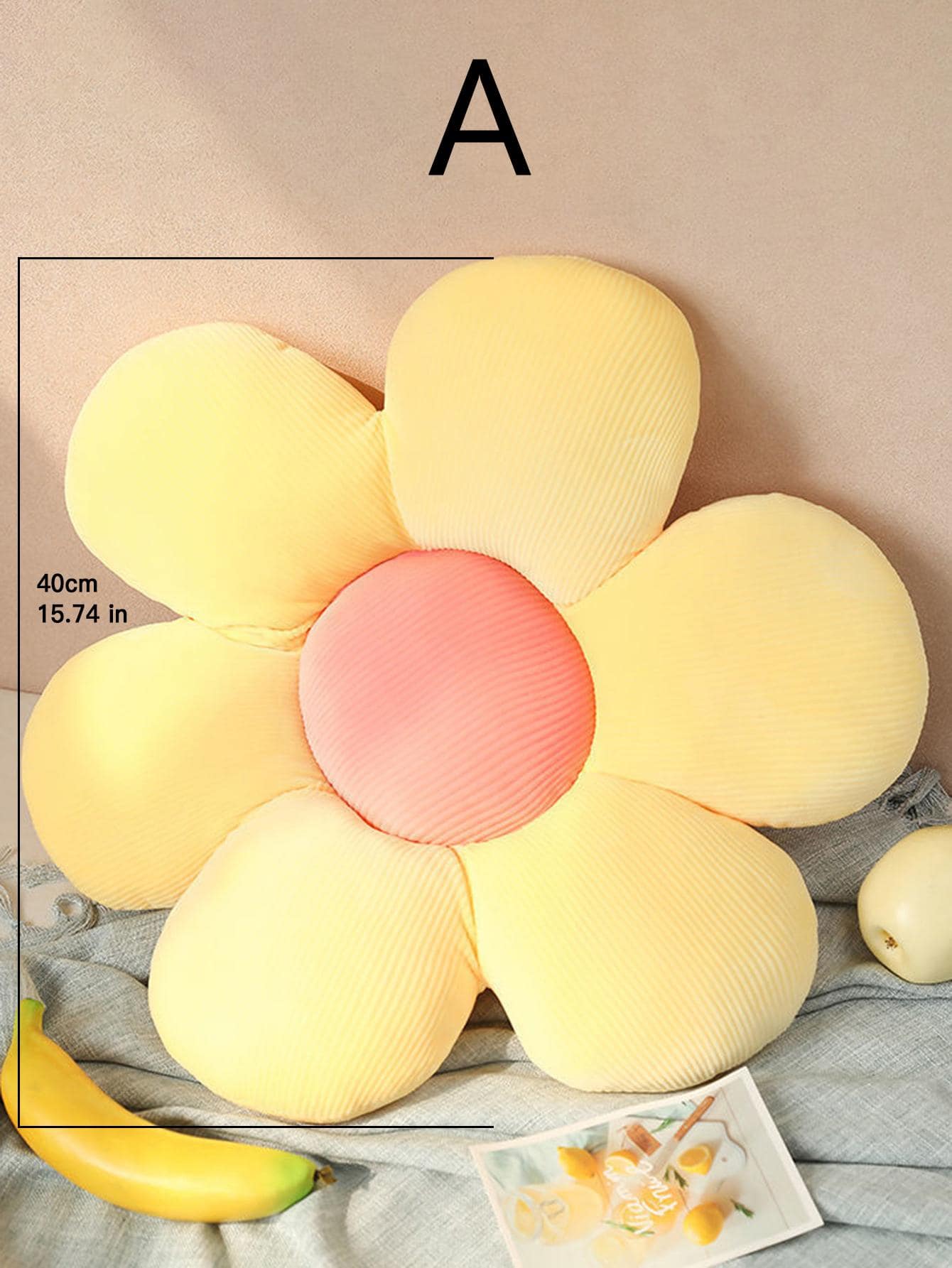 1 pc Creative and cute Flower- Shaped Throw Pillow, Daisy Pillow Flower ...