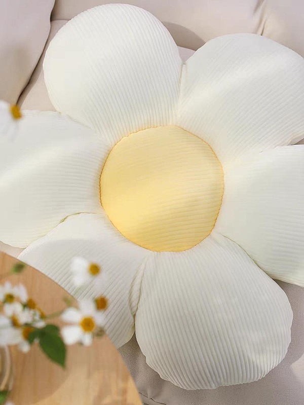 1 pc Creative and cute Flower- Shaped Throw Pillow, Daisy Pillow Flower ...