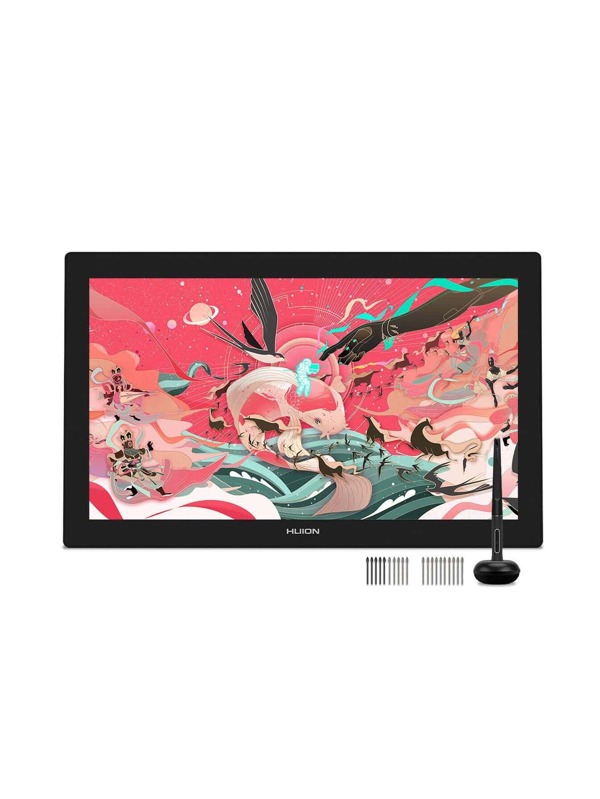 Huion KAMVAS Pro 24(4K) Graphics Drawing Tablet HDR with mini keydial ...
